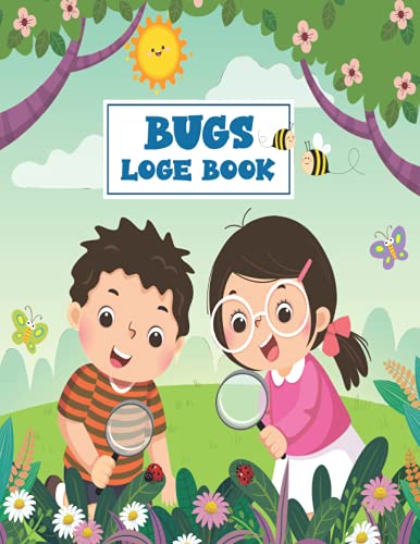Bug Log Book: Best Bug Activity Journal, Insect Hunting Book, Insect ...