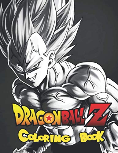 Dragon Ball Z Coloring Book: Fun Activity Book Filled With Vivid ...
