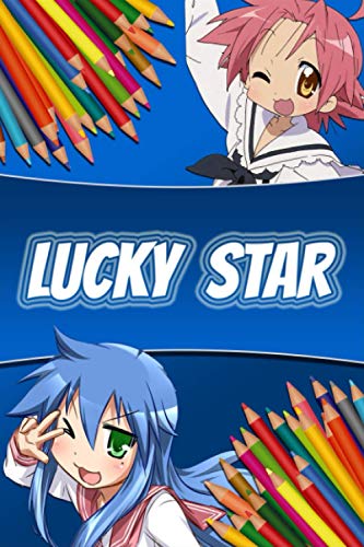 Coloring Book: Konata Izumi & Akira Kogami, Lucky Star Comedy Anime ...