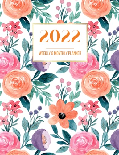 Weekly Monthly Planner 2022 Notepad Daily Schedule Planning Journal ...