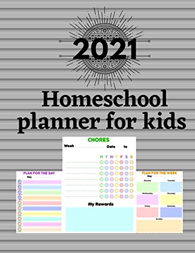 Homeschool planner: 2021 weekly, daily, planner for one student ...