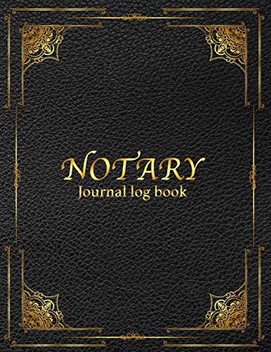 Notary Records Journal: Official Notary Journal | Public Notary Records ...