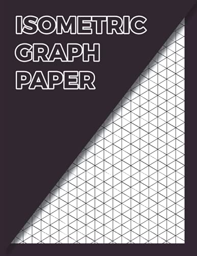 Isometric Graph Paper: Simple Isometric Graph Paper Notebook for ...