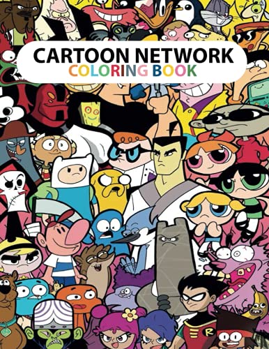 Cartoon Network Coloring Book: Great Gift For Kids Who Love Cartoon ...