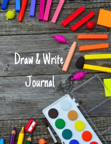 Notebook for learning to write and draw for children and adults. A ...