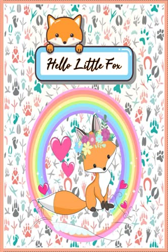 Hello Little Fox: Dapper Foxes Journal (Diary, Notebook) ,Fall Cute ...