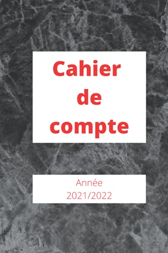 cahier de compte: livre de compte (French Edition) by rosalie edition ...