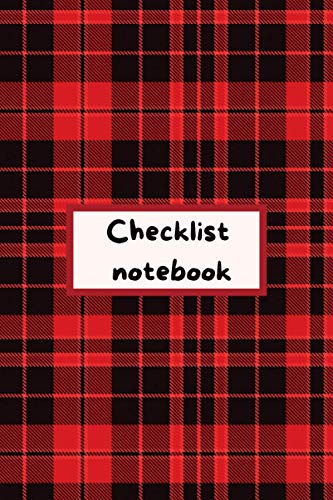 Checklist Notebook: To-Do Checklists for Daily and Weekly Planning ...