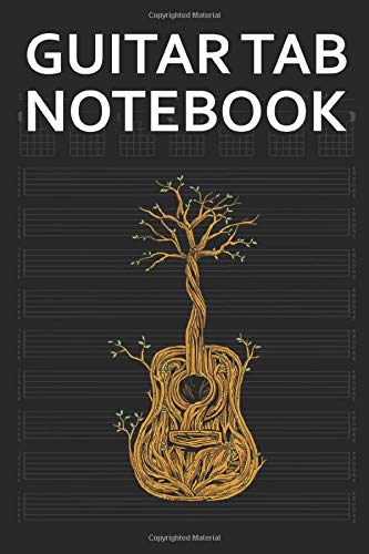 Guitar Tab Notebook: Tree of Life Nature Blank Acoustic Guitars ...