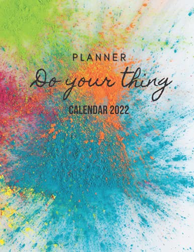 2022 MONTHLY PLANNER : DAILY-WEEKLY-MONTHLY PLANNER : HOURLY ROUTINE ...