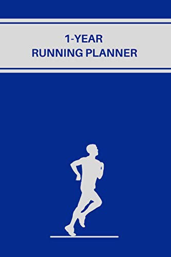 1-Year Running Planner: Any Year 12 Months Log Book | Runner Book ...