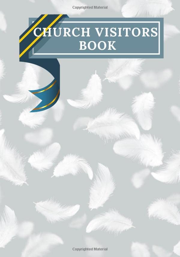 Church Visitors Book: Warm Welcome Register | Guest Sign-in to Record ...