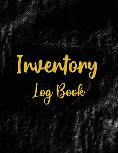 Inventory Log Book: Large Inventory Log Book for Small Business, Shops ...