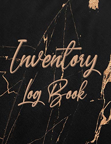 Inventory Log Book: Large Print Inventory Log Book for Small Business ...