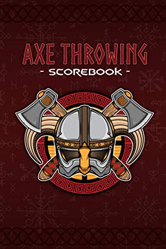 Axe Throwing Scorebook: ScoreKeeper Notebook | 6x9po 132 pages | Log ...