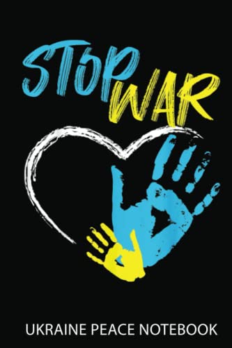 Ukraine Peace Notebook: Ukraine Rident Ukraine Flag Ukrainian Flag ...