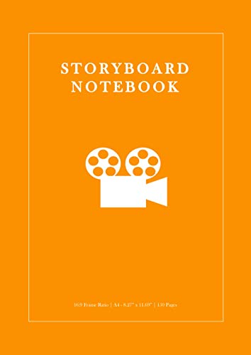 Storyboard Notebook: A4 Size, 150 Pages, Filmmakers Storyboarding ...