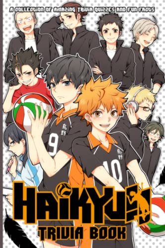 Haikyuu Trivia Book: Fun Games With 6 Categories Color Wonder Relaxing ...