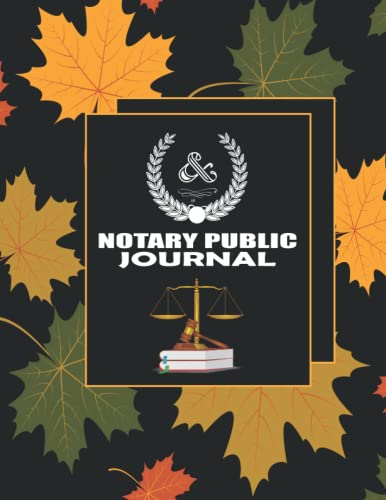 Notary Public Journal: Notary Public Record | Official Journal of ...