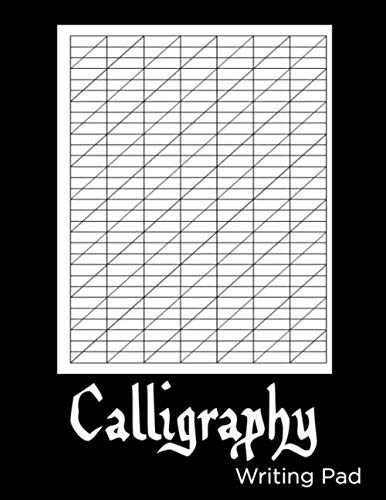 Calligraphy Writing Pad: 100 Pages Calligraphy Practice Paper Workbook ...