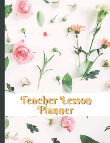 Teacher Lesson Planner: Weekly & Monthly Lesson Planner At a Glance ...