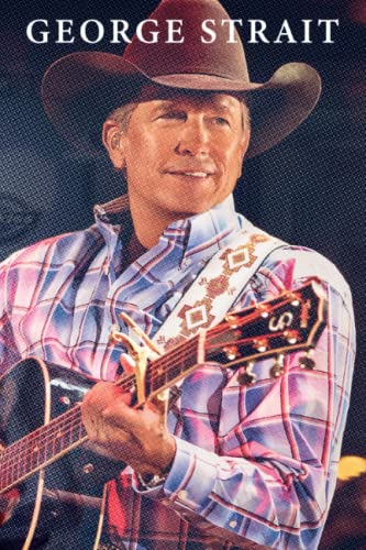 George Strait Notebook: 110 Wide Lined Pages - 6" x 9" - Planner ...