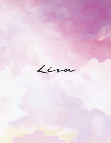 Lisa: Dot Grid Notebook 8.5 x 11| For Graphing Pad, Design Book, Work ...