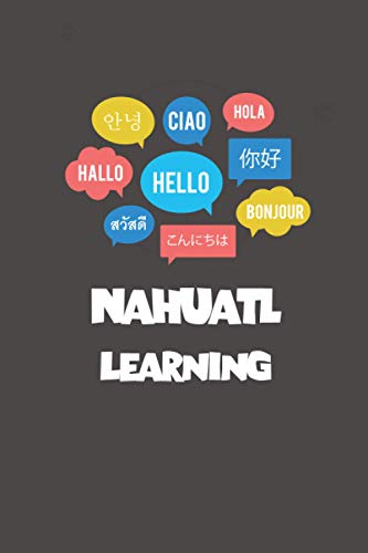 Nahuatl learning: lined notebook planner for Nahuatl by Art Maker ...