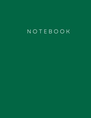 Notebook: Notebook for students and teachers 8.5 by 11 in,100 pages ...