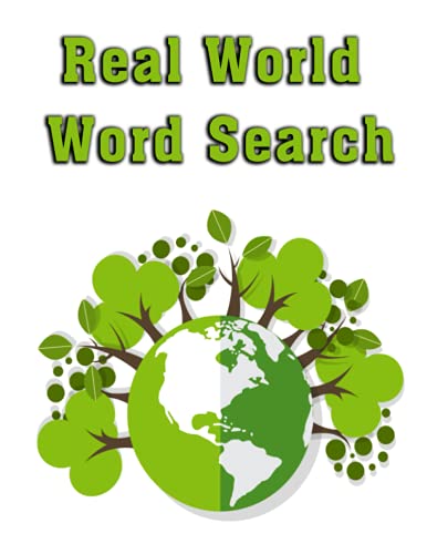Real World Word Search: World Challenging Puzzle Book for Summer ...