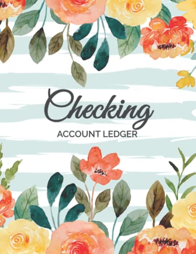 Checking Account Ledger: Payment Record Check Register Notebook | Check ...