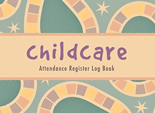 Childcare Attendance Register Log Book | Stars & Shapes Theme: 160 ...