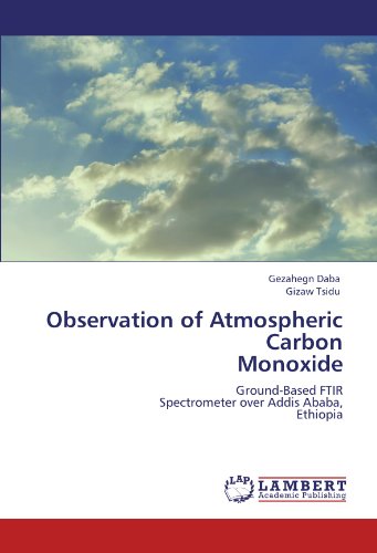 Observation of Atmospheric Carbon Monoxide: Ground-Based FTIR ...