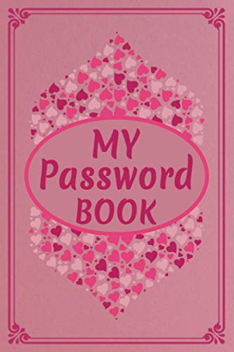 My Password Book: Password Journal For Girls, Password Notebook ...