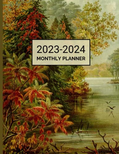 2023-2024 Monthly Planner: Two Year Planner Calendar Schedule Organizer ...