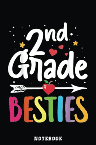 Matching 2nd Grade Teacher Best Friend She's My Bestie Notebook ...