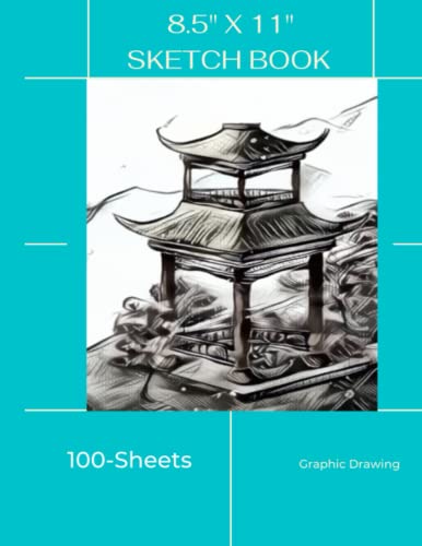 8.5" x 11" Sketch Book: 100 sheets ,Acid Free Sketchbook White Writing ...
