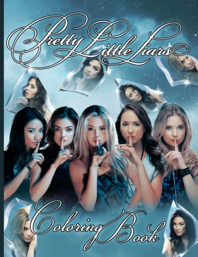 Pretty Coloring Book: Jumbo Creative Little Inspirational Liars Awesome ...