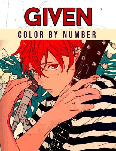 Given Color By Number: Favorite Romance Japanese Anime Manga Color ...