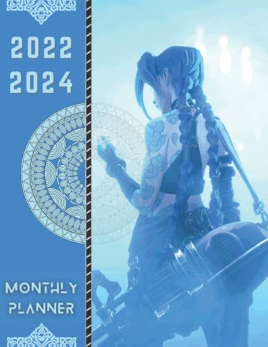 Arcane Official Calendar 2022-2024 : Jinx Planner For Girls: 3 Year ...