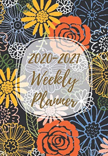 2020-2021 Weekly Planner: Calendar Two Year 24 Months Organizer For To ...