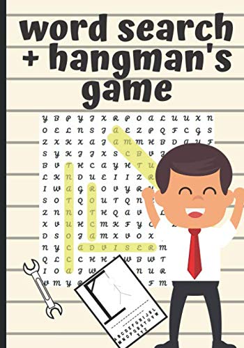 Word search + hangman's game: Games book for children and teenagers ...