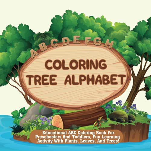 Coloring Tree Alphabet: Educational ABC Coloring Book For Preschoolers ...