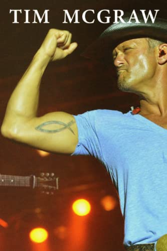 Tim McGraw Notebook: Cute College Wide Ruled Journal Notebook for ...