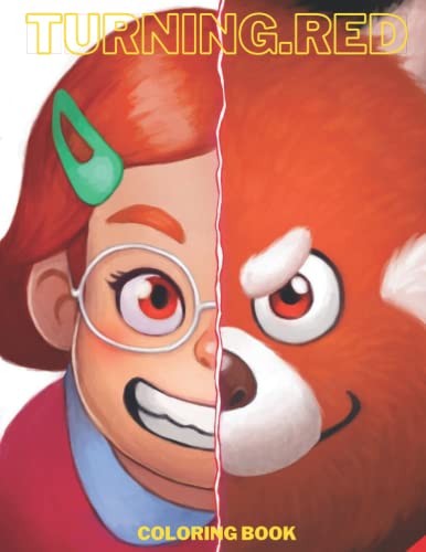 Turning-Red Coloring Book: Turning-Red Coloring Book for Kids & Adults ...