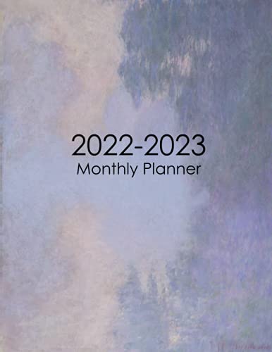 2022-2023 Monthly Planner: 8.5” x 11” Monthly Planner at-a-glance style ...