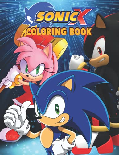 Sonic Coloring Book: Great Coloring Book for Children, The Hedgehog ...