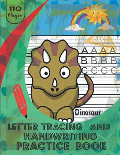LETTER TRACING AND HANDWRITING PRACTICE BOOK : kindergarten learn to ...