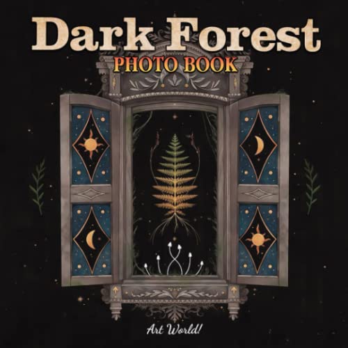 Dark Forest Photo Book: Illustrated Artworks With Botanical Plants ...