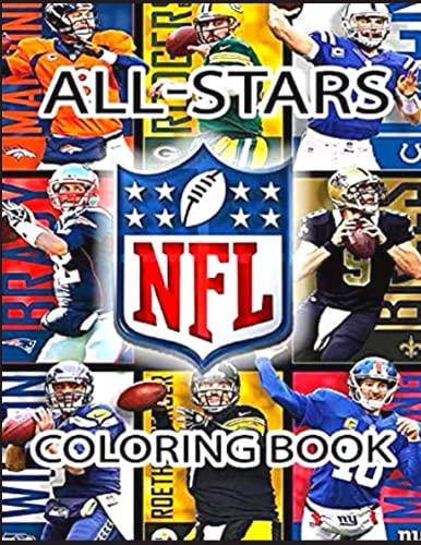 ñfl coloring book: National Football League ñfl Coloring Book 50 ...